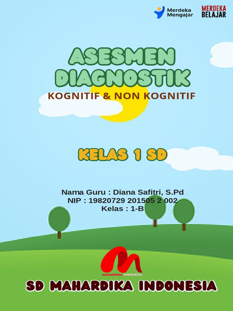 Asesmen Diagnostik Kelas 1 | PDF