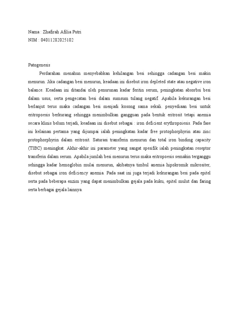 LI Patofisiologi ADB | PDF