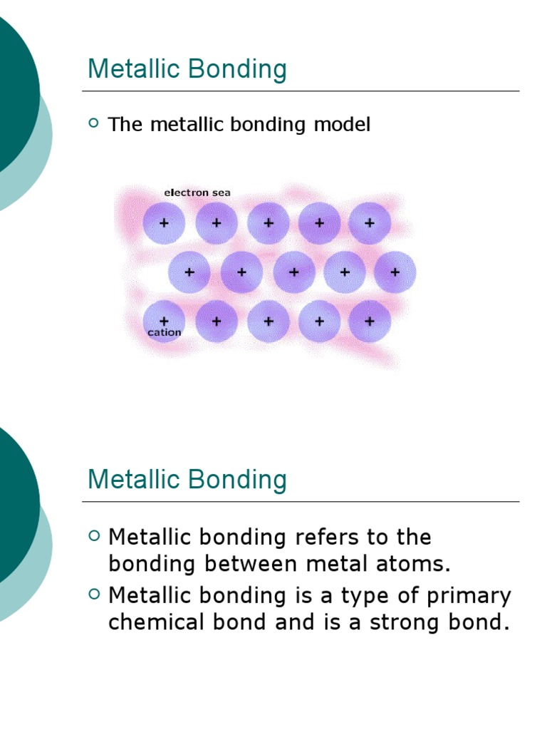 Understanding Metallic Bonding Models | PDF