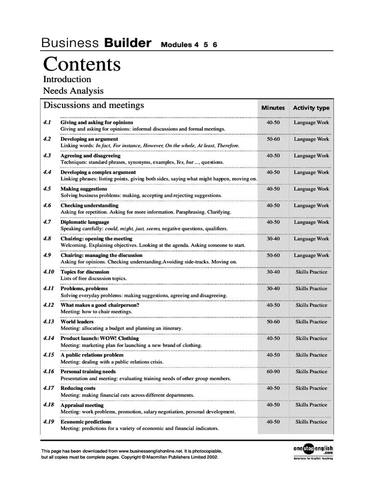 Business Builder Intermediate Teachers Resource Series (Paul Emmerson ...