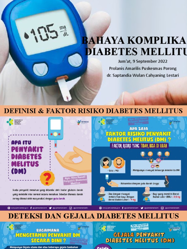 Bahaya Komplikasi Diabetes Mellitus | PDF