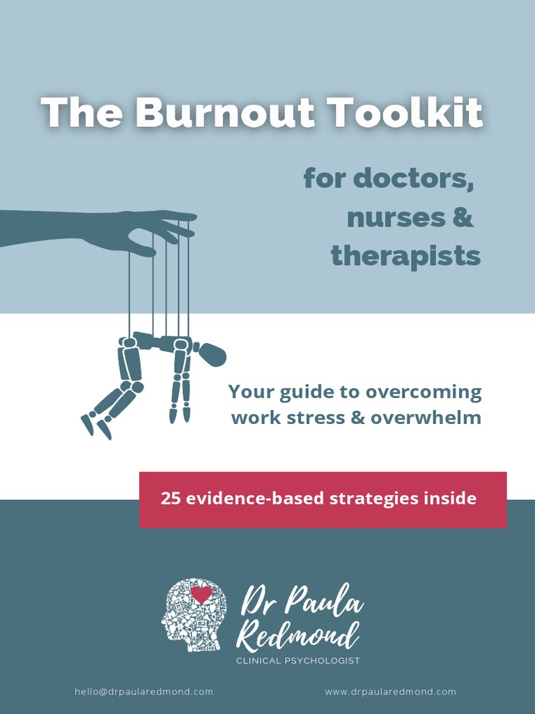 Burnout Toolkit - DR Paula Redmond | PDF