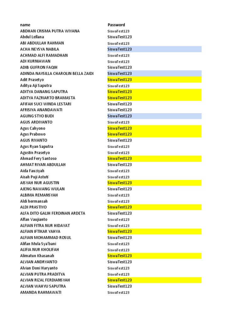 Akun Learningx Siswa | PDF
