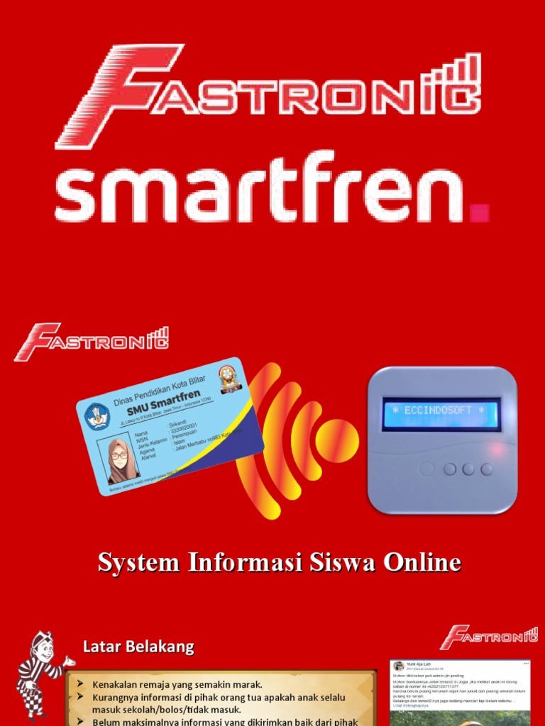SISTEM ABSENSI SEKOLAH Smartfren | PDF