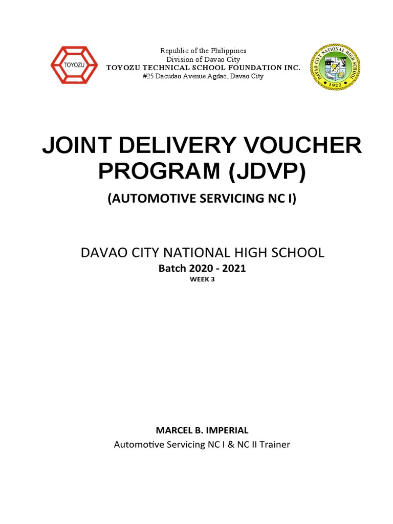 Week 3 JDVP Module | PDF