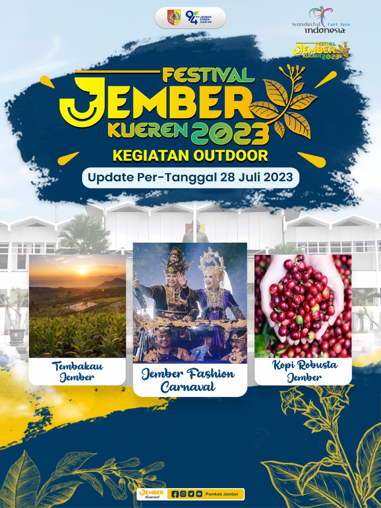 Kalender Festival Jember Tahun 2023 | PDF