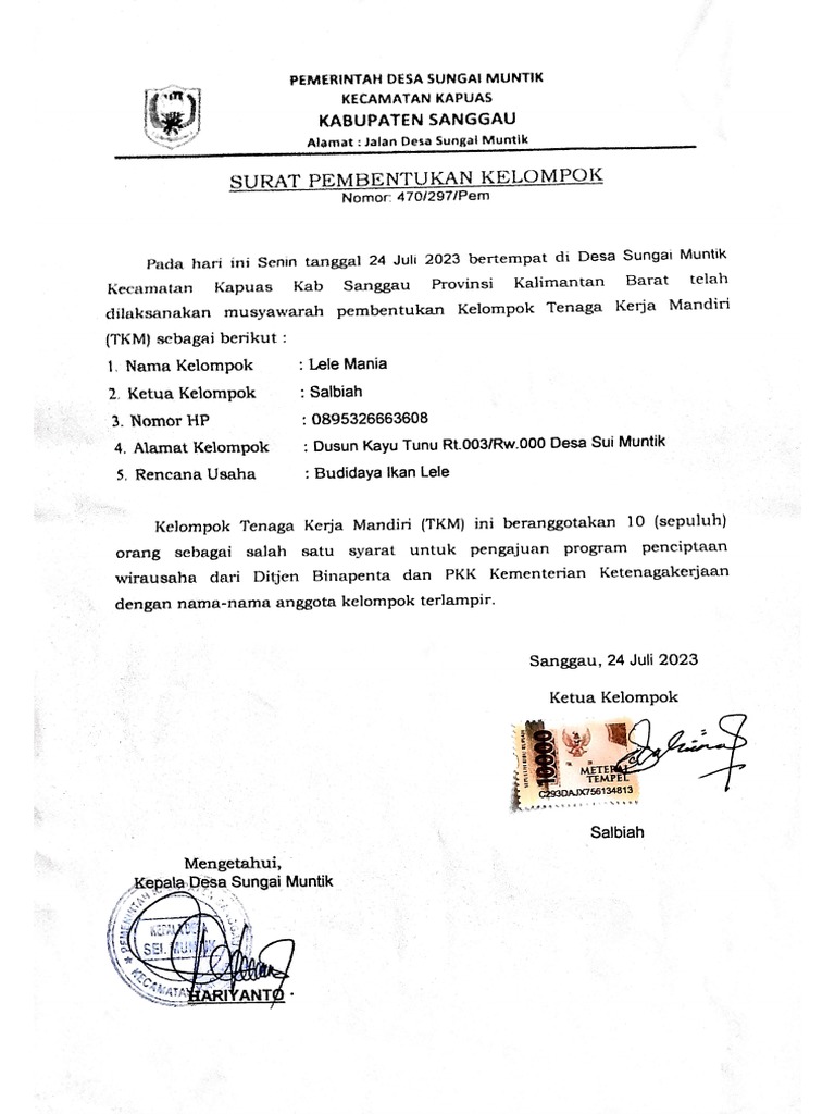 Tkmp-Lele Mania-Kapuas | PDF