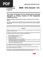 Code of Safe Working Practice | PDF