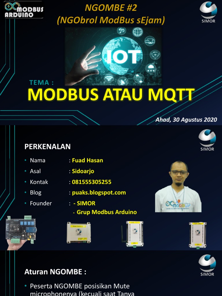 MODBUS ATAU MQTT | PDF