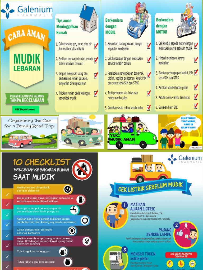 Tips Cara Mudik Aman & Sehat | PDF | Kesehatan Holistik