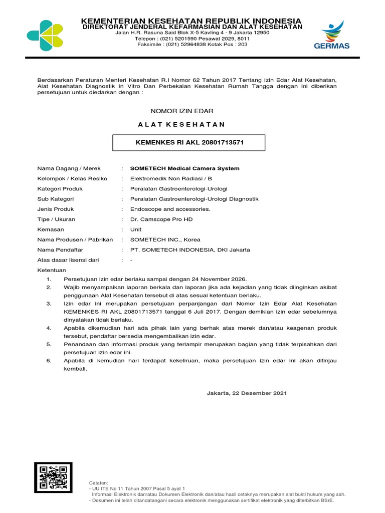 SOMETECH Medical Camera System | PDF