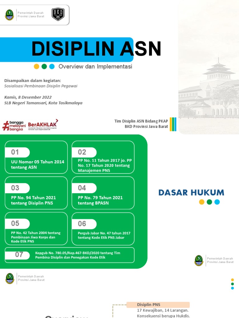 2022 Disiplin Dan Cuti ASN | PDF