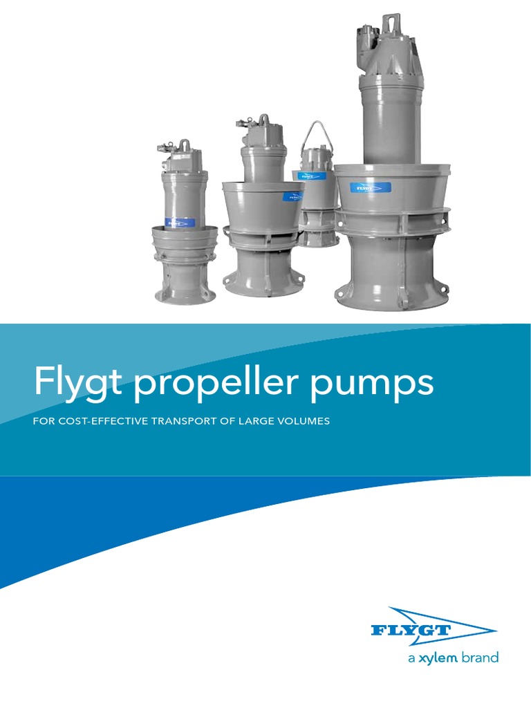 Flygt Propeller Pumps2-1 | PDF