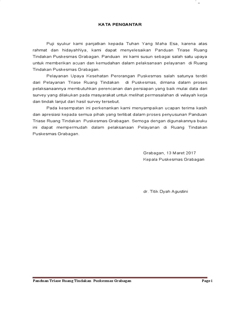 2.panduan Triase Ruang Tindakan | PDF