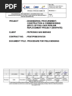 NBC - COLD PIPE BENDING PROCEDUREpdf | PDF | Pipe (Fluid Conveyance) | Sheet Metal