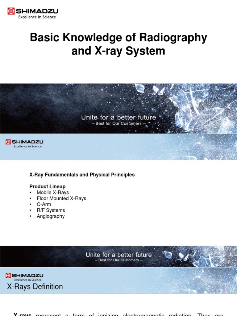 Basic Knowledge of Radiography and X-Ray System - LATAM | PDF | X Ray ... Basic Knowledge of Radiography and X-Ray System - LATAM | PDF | X Ray ...