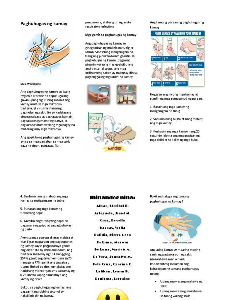 Paghuhugas NG Kamay | PDF
