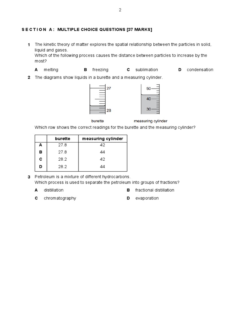 Chemistry QP | PDF | Chemical Bond | Chemical Compounds