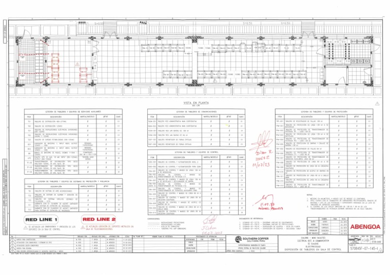 570845F-07-145 - RL2 Disposición de Tableros | PDF
