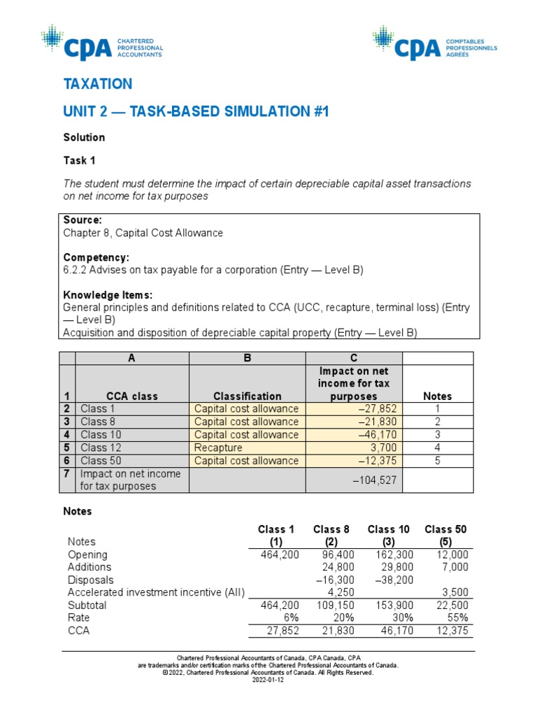 TAX 2202E TBS02 01.solution | PDF | Tax Deduction | Taxes