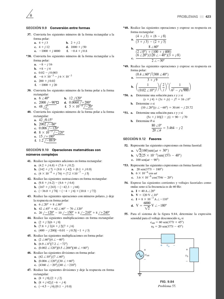 Conversión y Operaciones Complejas | PDF