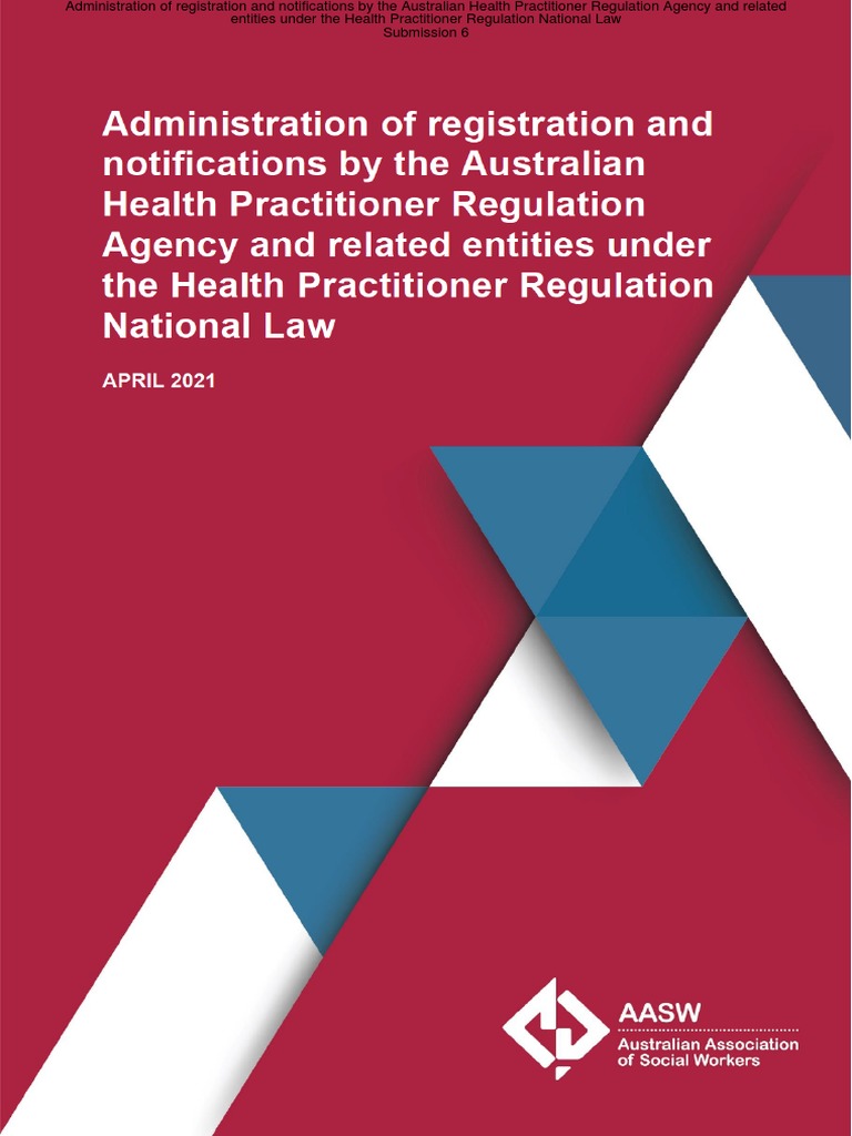 Sub06 AASW | PDF | Social Work | Health Professional