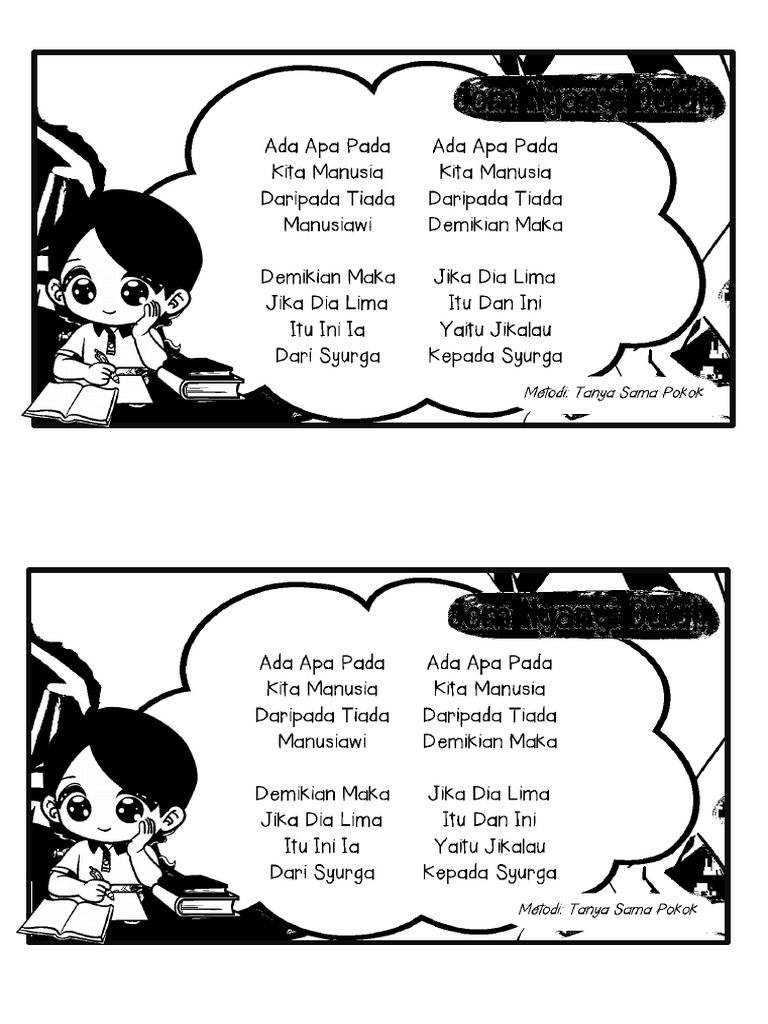 Kata Tradisi Tahun 4 | PDF