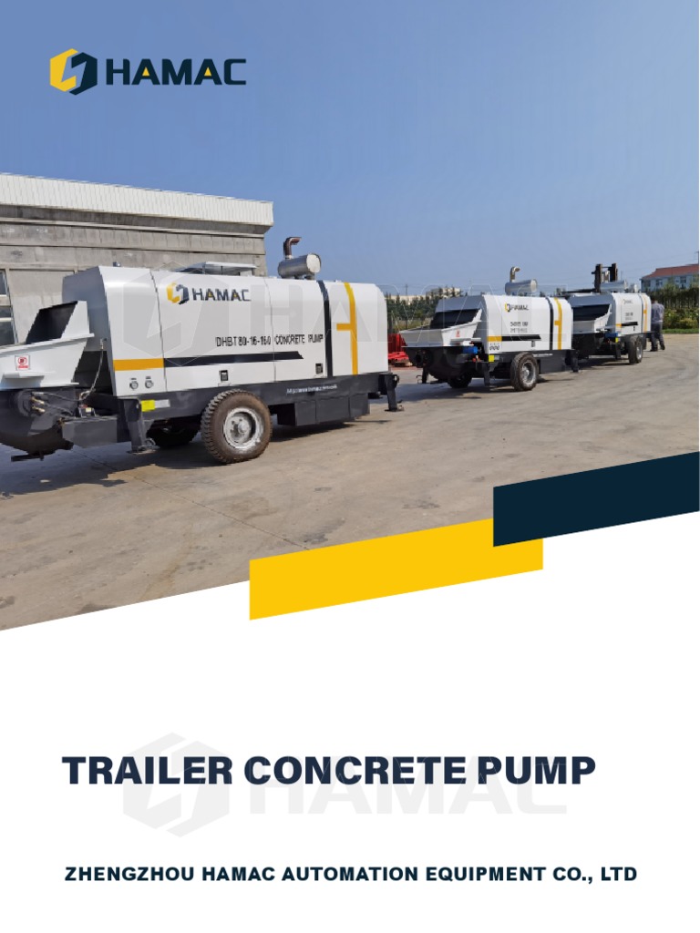 Trailer Concrete Pump | PDF