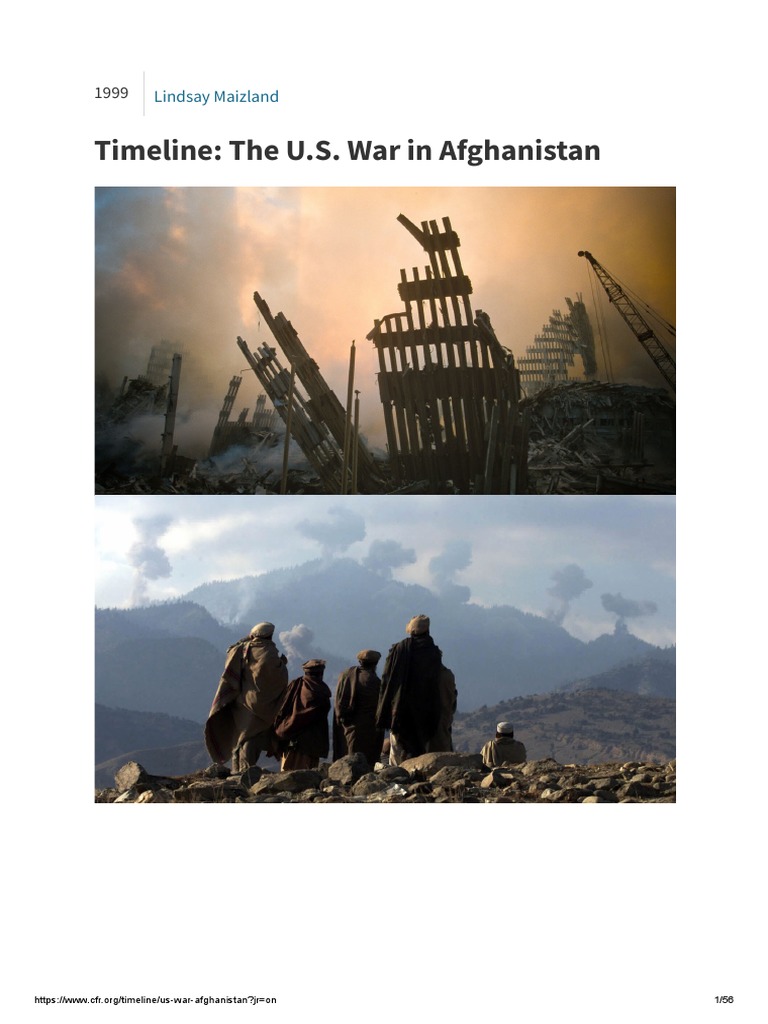 Timeline - The U.S. War in Afghanistan | PDF | Hamid Karzai | Northern ...