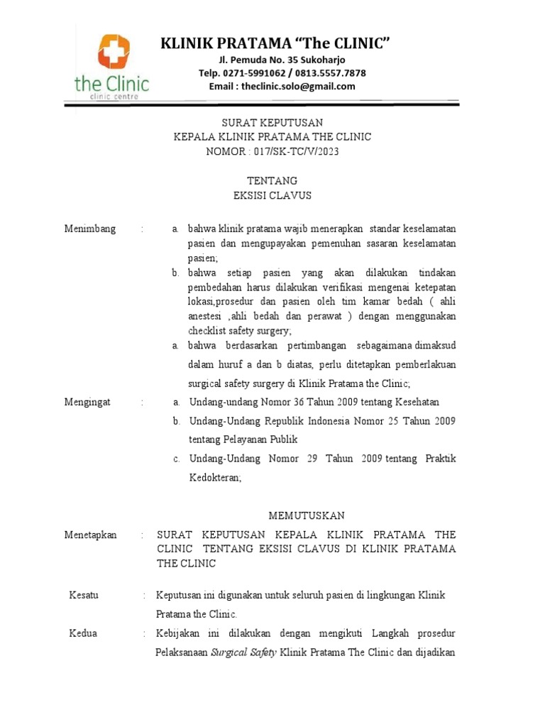 SK Eksisi Clavus | PDF