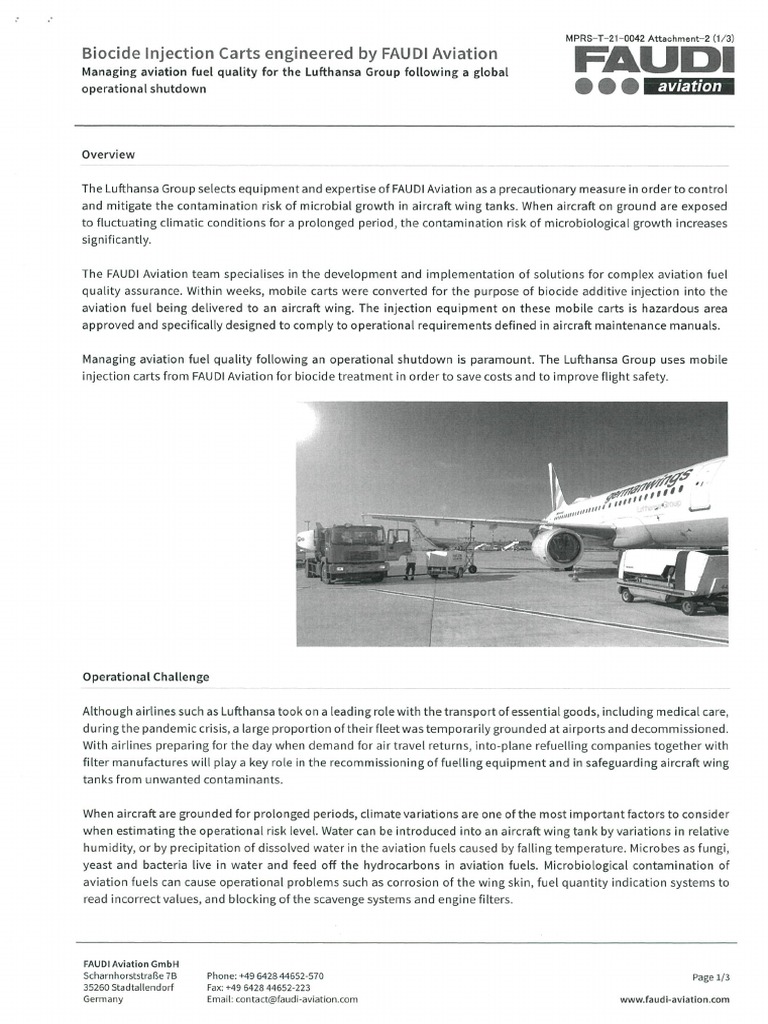 Biocide Injection Carts Engineered by FAUDI Aviation-1 | PDF