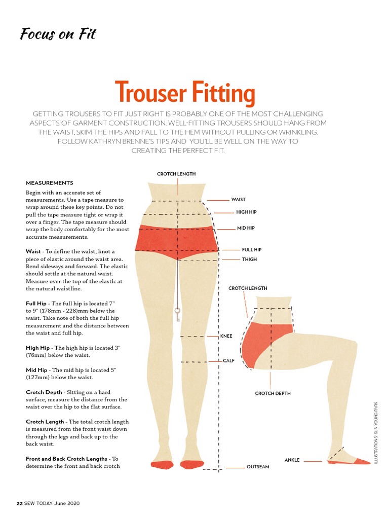Perfect Trouser Fit Guide | PDF