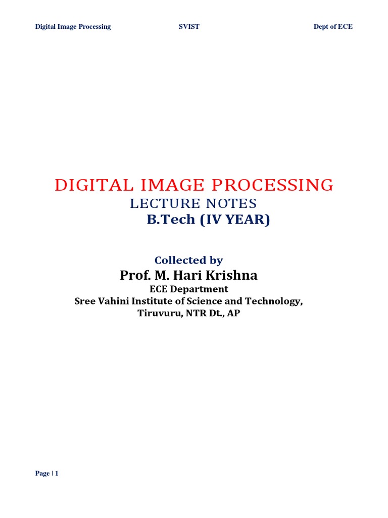 Digital Image Processing-MHK | PDF | Data Compression | Computer Data Storage