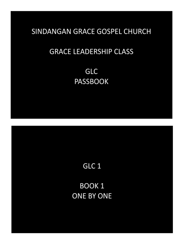 Glc Passbook Format | PDF