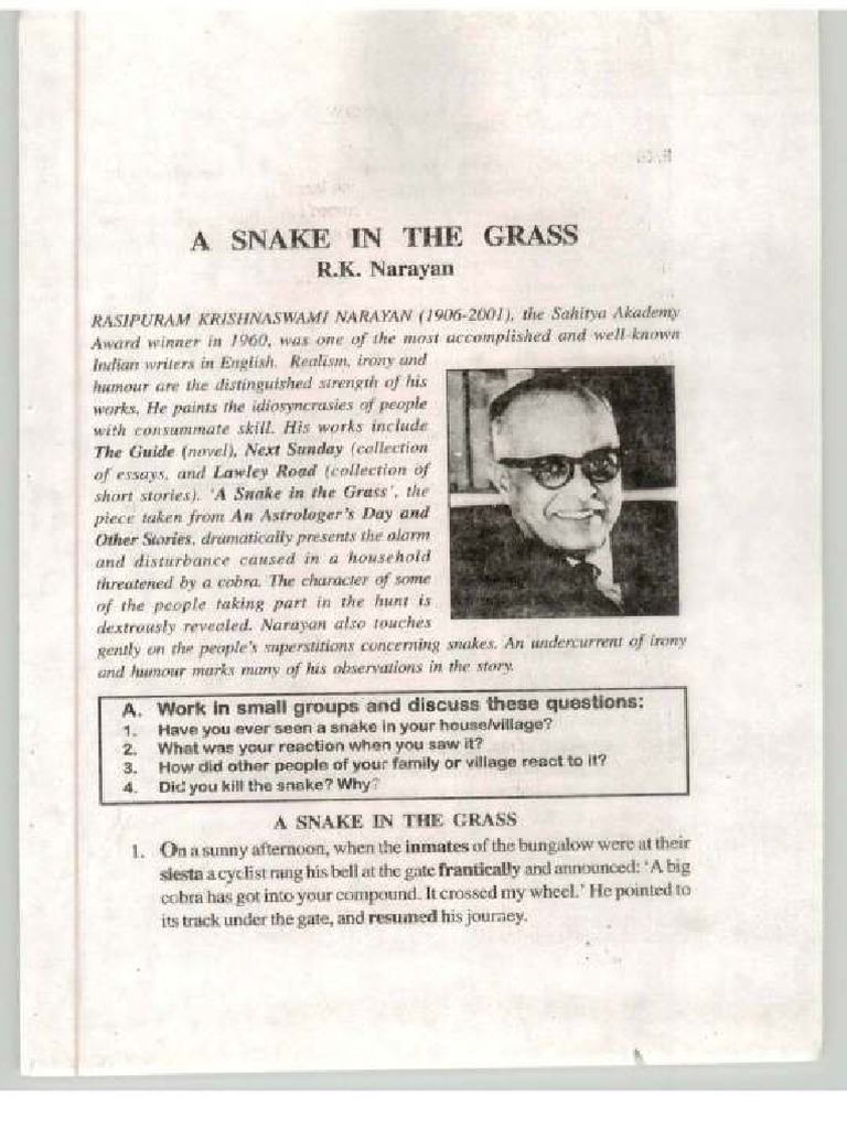 Class 11 Chapter 3 English Prose Book Bihar Board | PDF