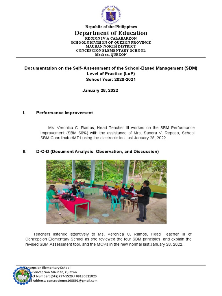 SBM LoP20 21 DOCUMENTATION | PDF SBM LoP20 21 DOCUMENTATION | PDF