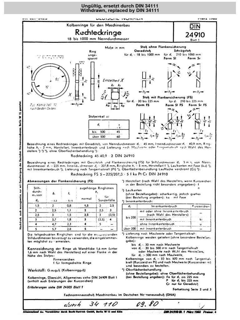 Din 24910-1 | PDF