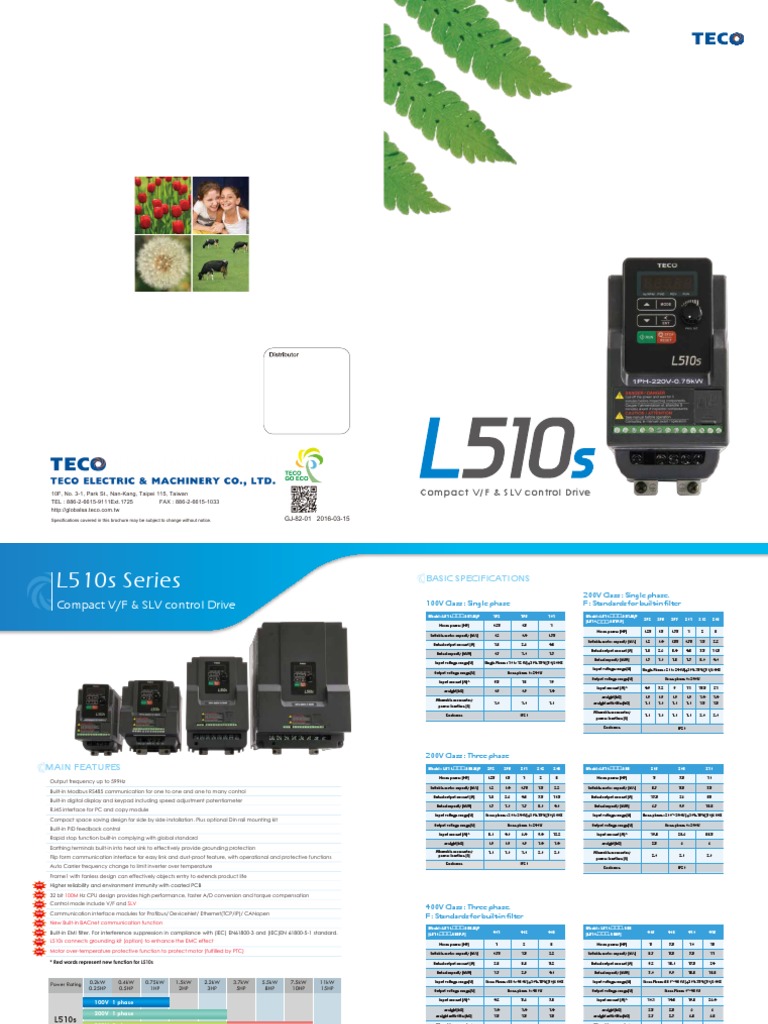 Compact V/F & SLV Control Drive | PDF