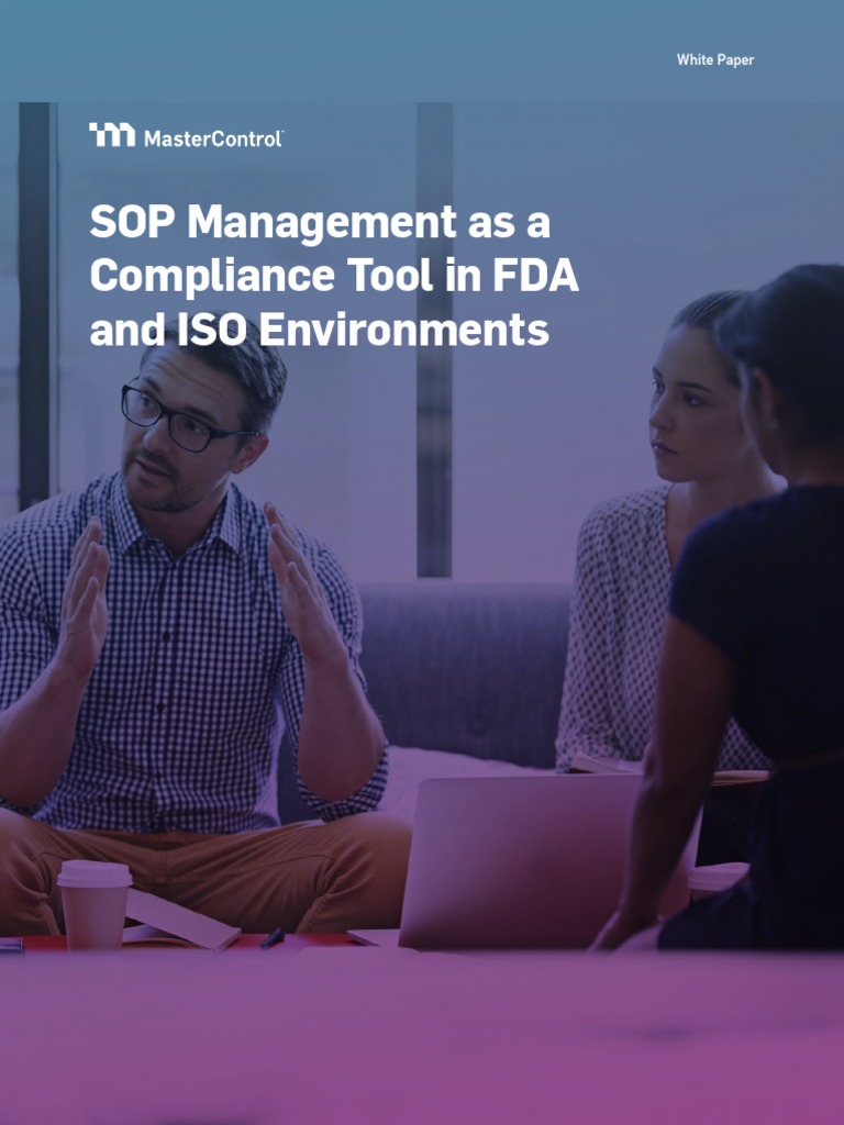 Sop Management As A Compliance Tool in Fda and Iso Environments | PDF