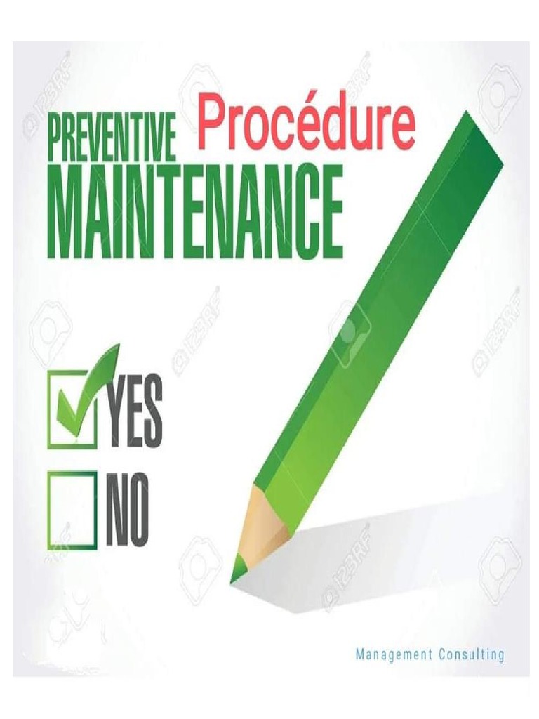 Procedure de Maintenance Preventive | PDF