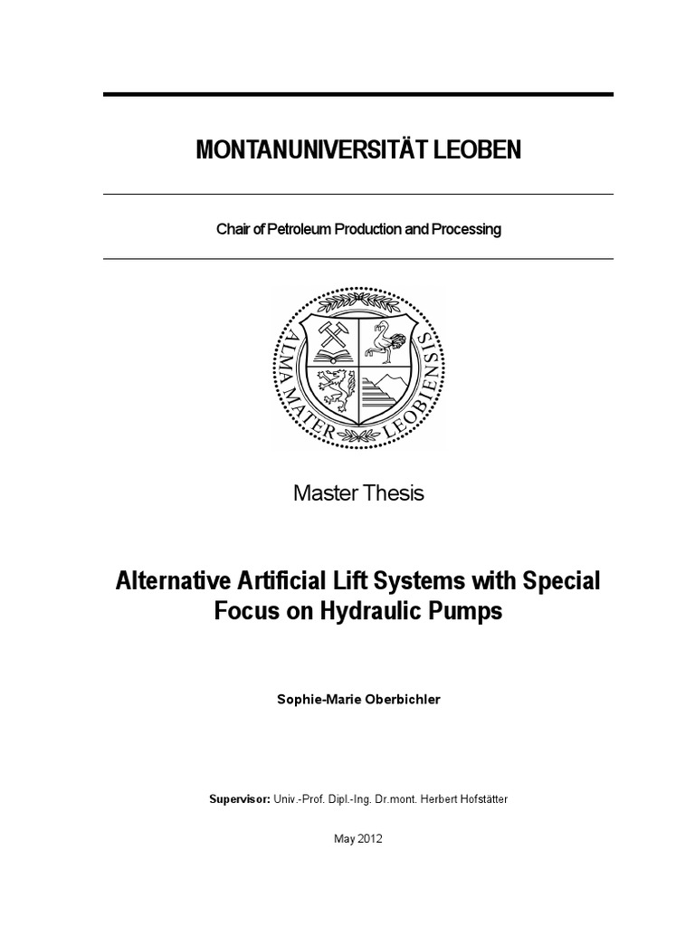 Tesis - Capex For SRP | PDF | Pump | Mechanical Engineering