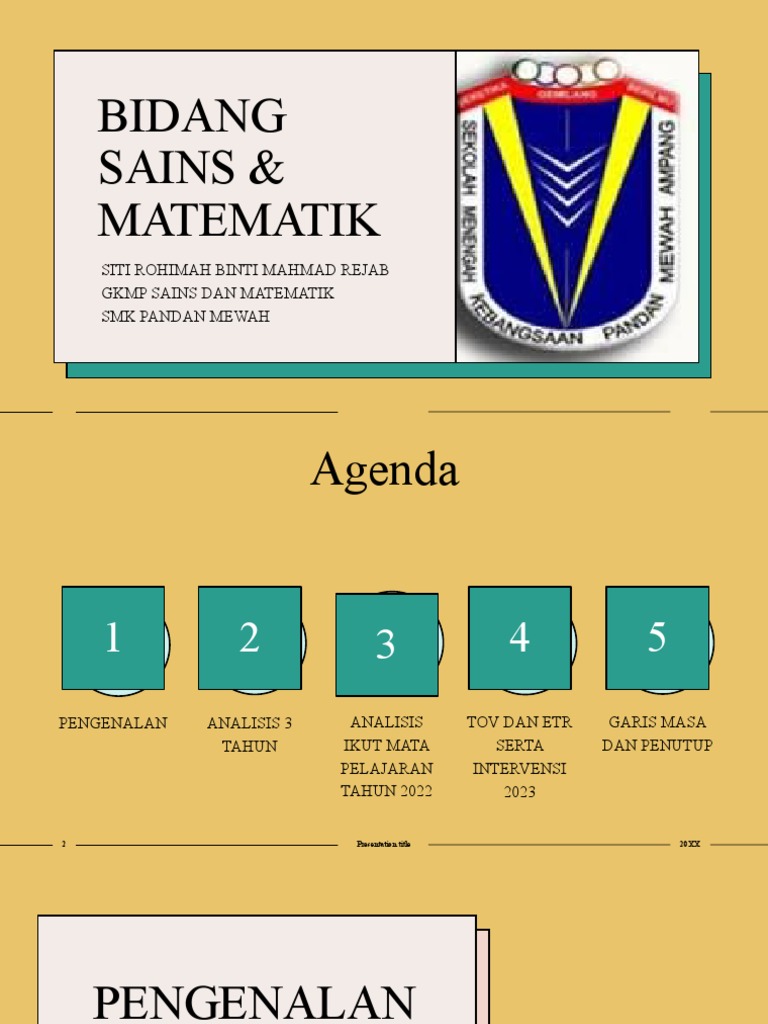 Bidang Sains 0 Matematik Terkini | PDF