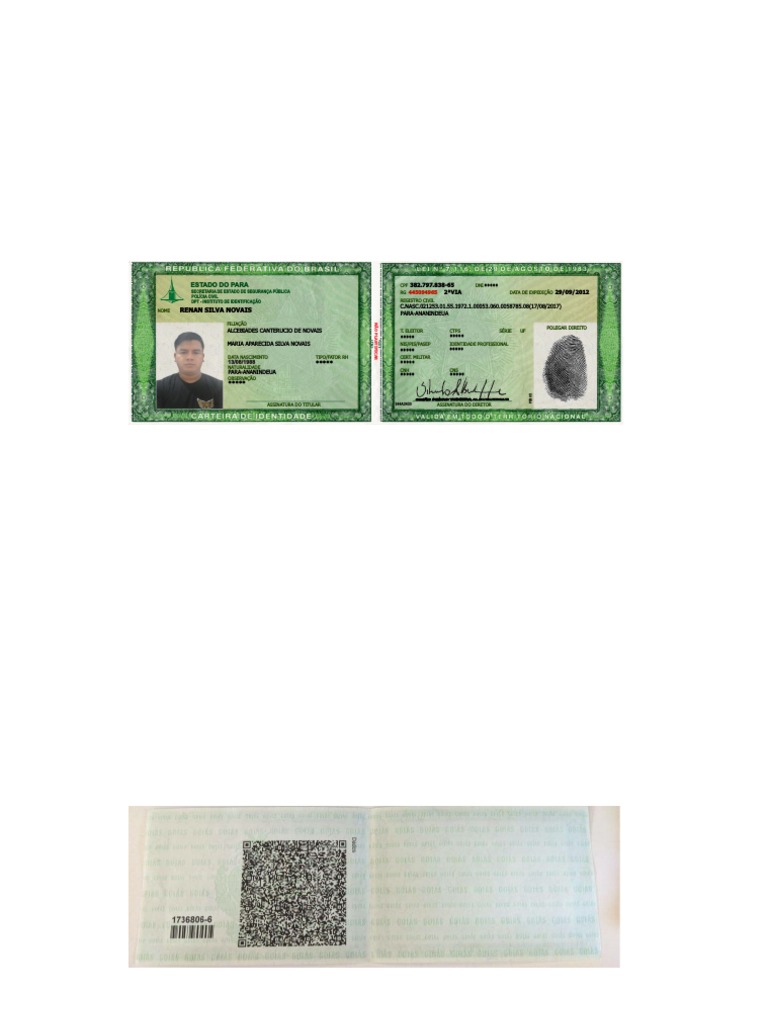 RG Cliente Renan | PDF