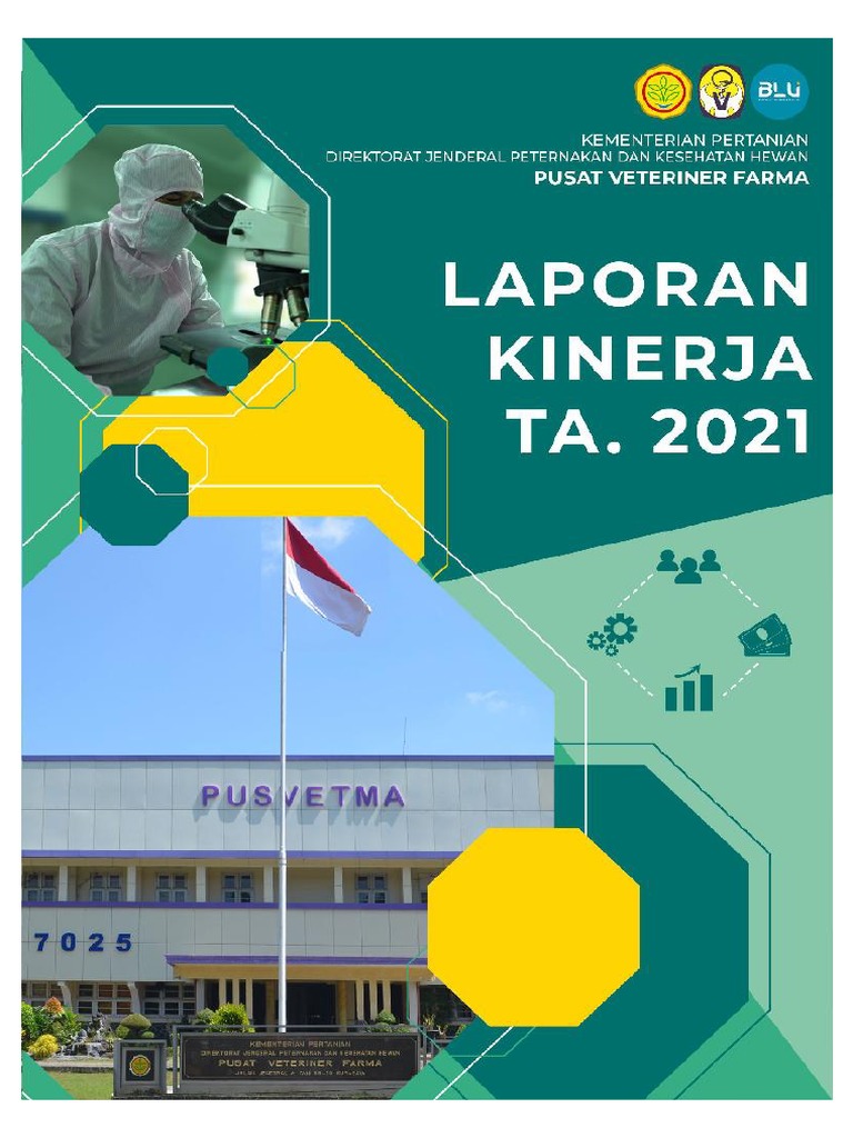 Laporan Kinerja Pusvetma Tahun 2021 | PDF | Bisnis
