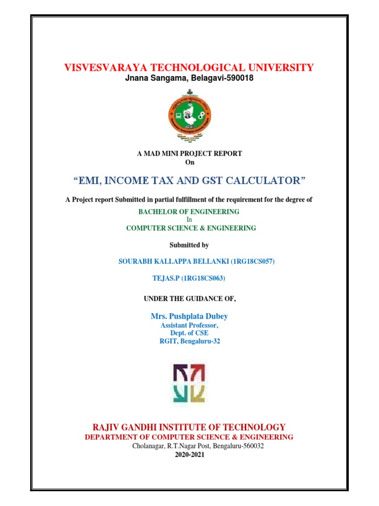 Mad1 Final Report | PDF | Computers | Technology & Engineering