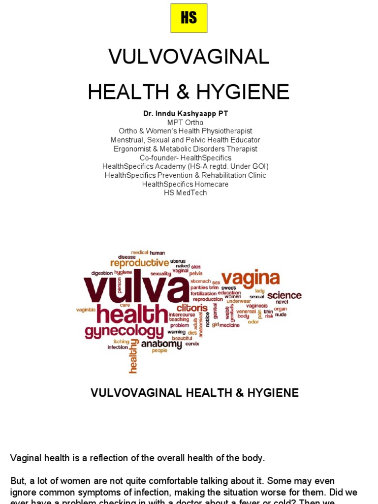 Vulvovaginal Health & Hygiene | PDF | Vagina | Labia