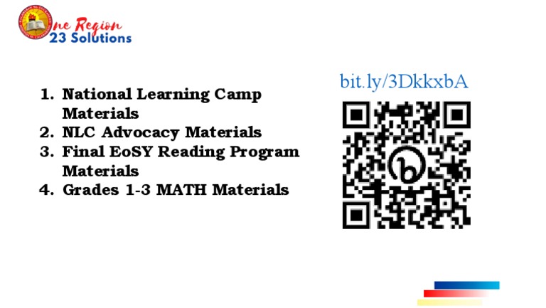 NLC Reading Math Materials | PDF