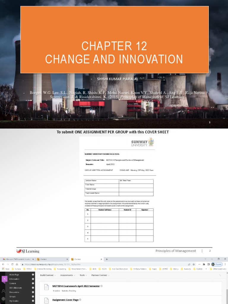 Lecture 3B - Managing Change | PDF | Change Management | Recruitment Lecture 3B - Managing Change | PDF | Change Management | Recruitment