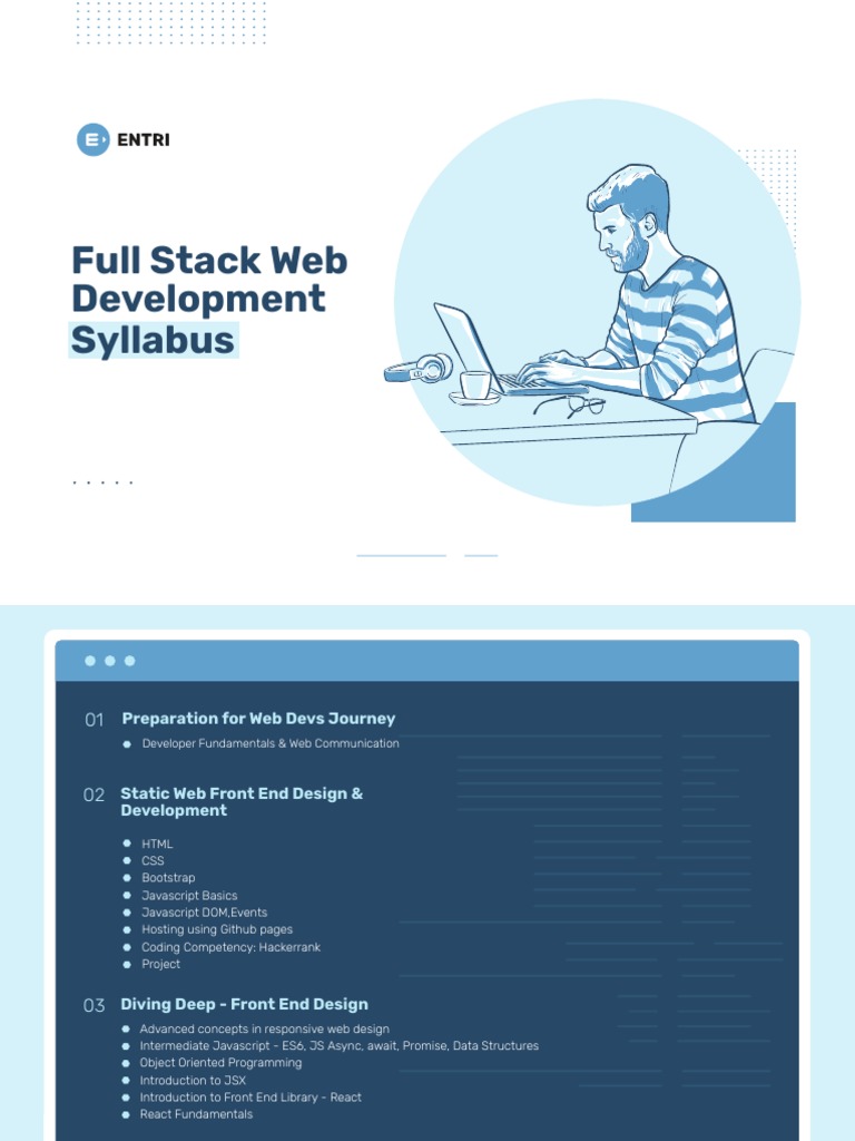 Full Stack Development Course Complete Syllabus Entri Elevate Pdf