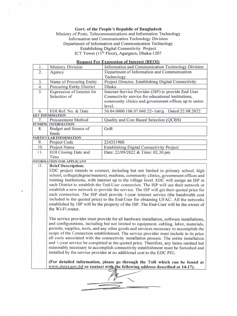 EOI | PDF